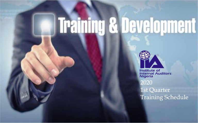 Training Schedule – Institute of Internal Auditors (IIA), Nigeria
